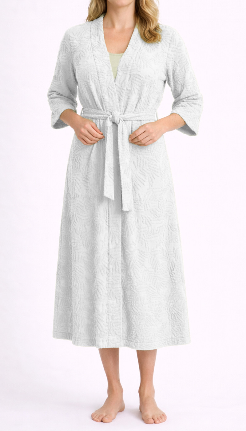 Robe De Chambre Blanche Portenull